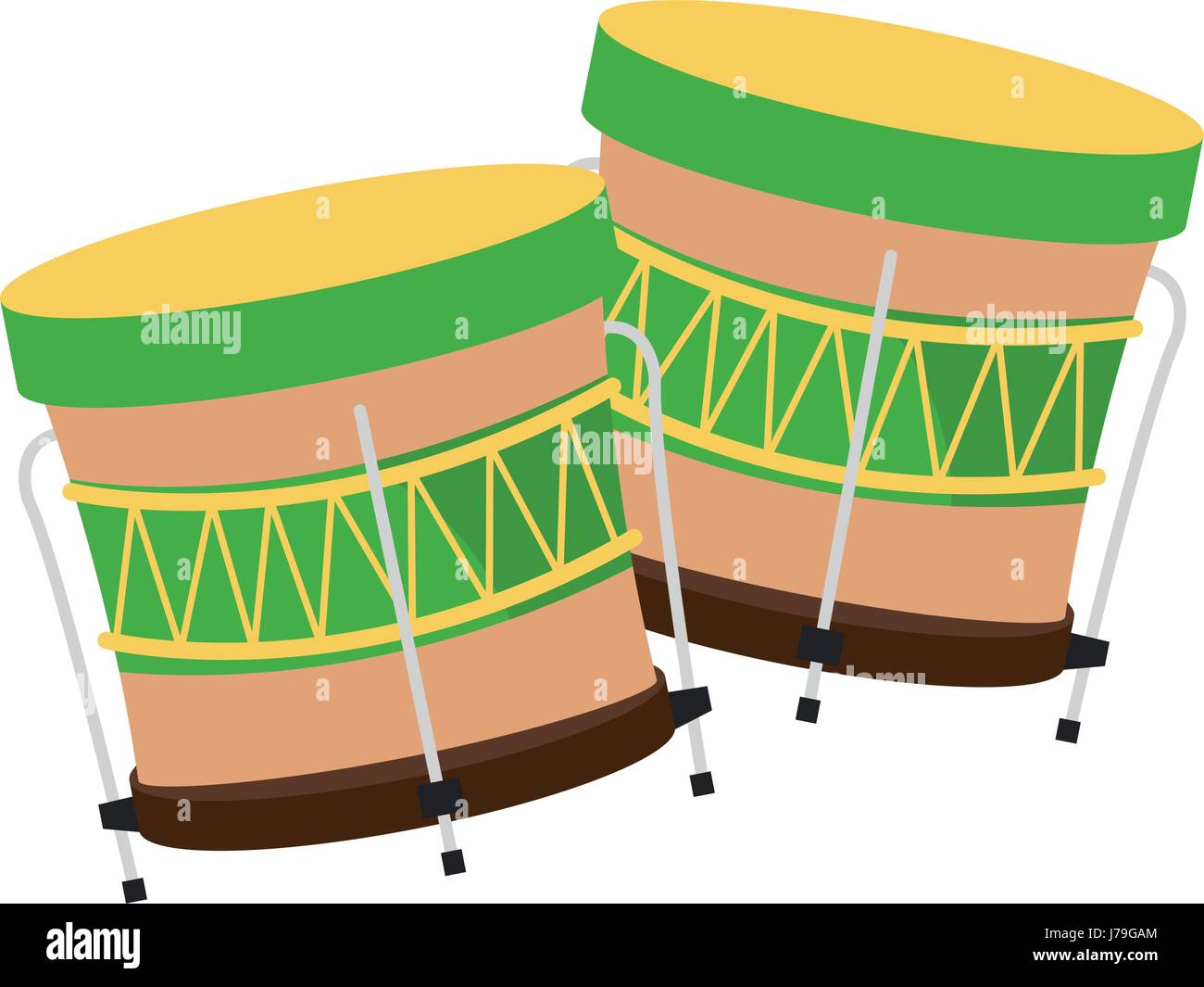 Brazil carnival drum Stock Vector Images - Alamy