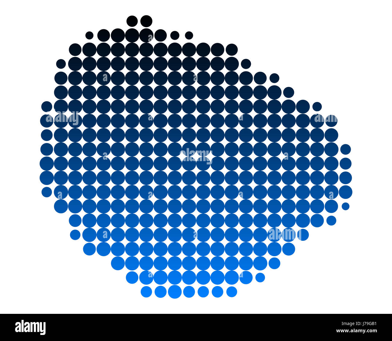 blue circle card dot geography complete perfect atlas map of the world ...