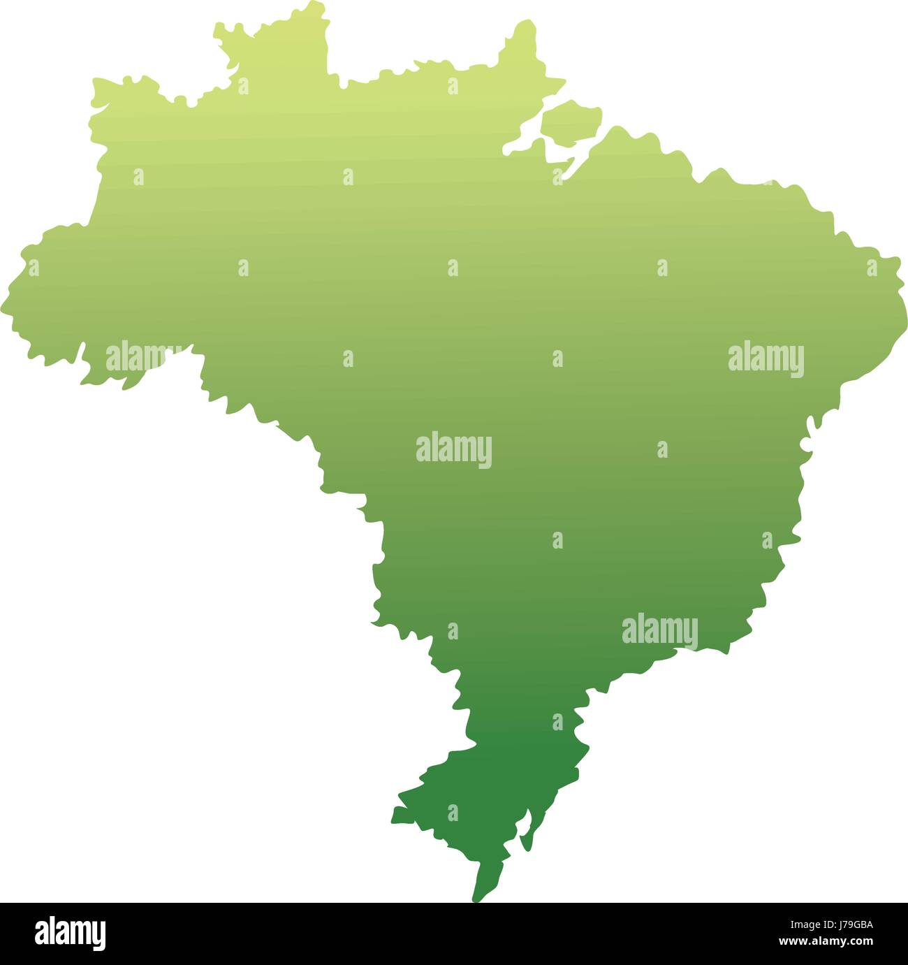 map of brazil landmark geography image Stock Vector Image & Art - Alamy