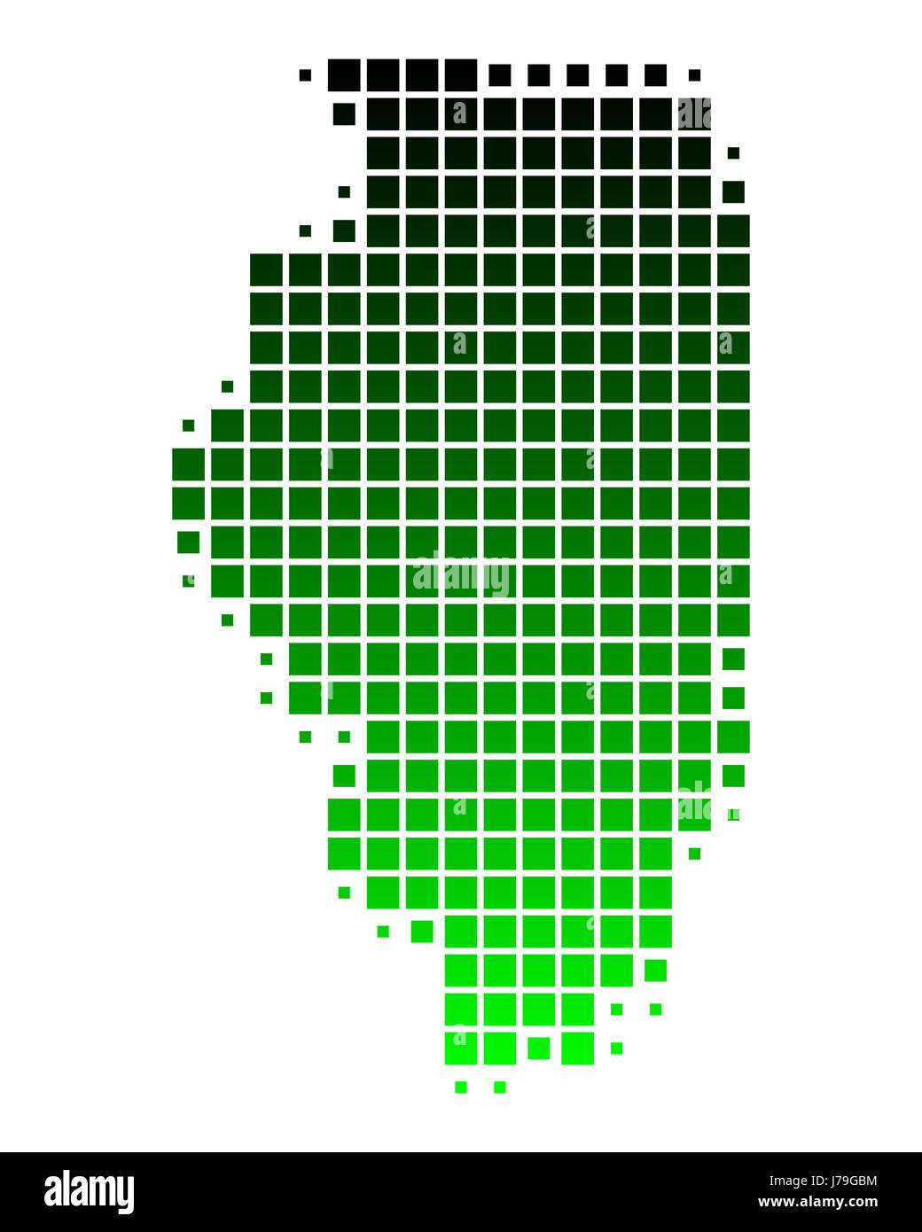 green angular square card dot geography atlas map of the world map ...
