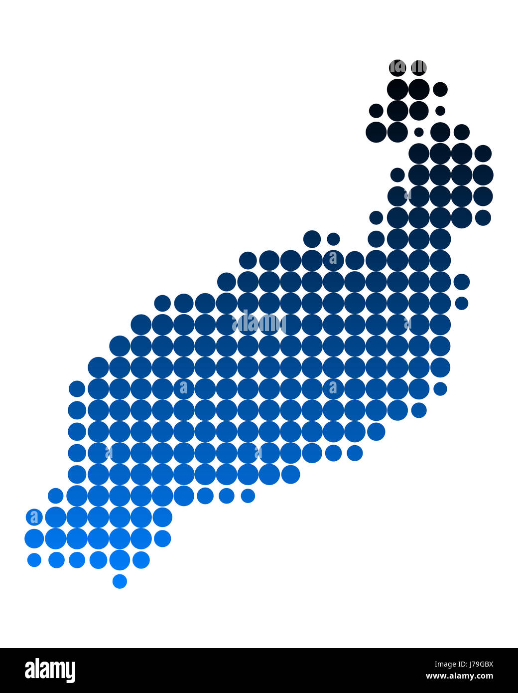 blue circle card dot geography complete perfect atlas map of the world ...