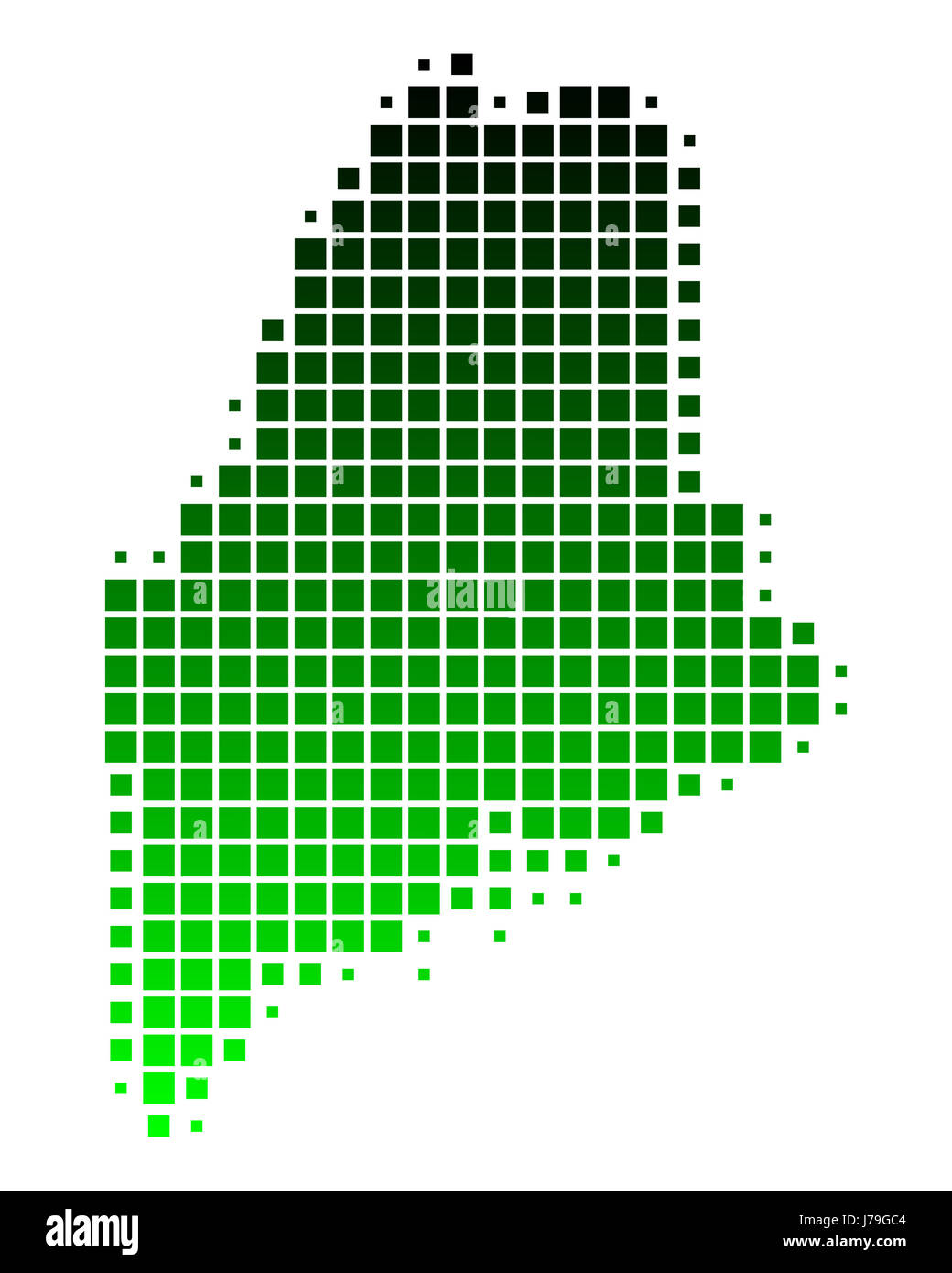 green angular square card dot geography atlas map of the world map ...