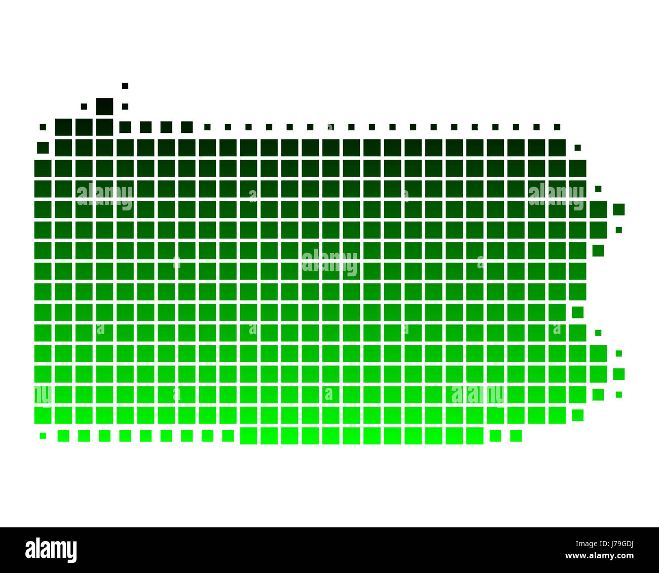 green angular square card dot geography atlas map of the world map ...