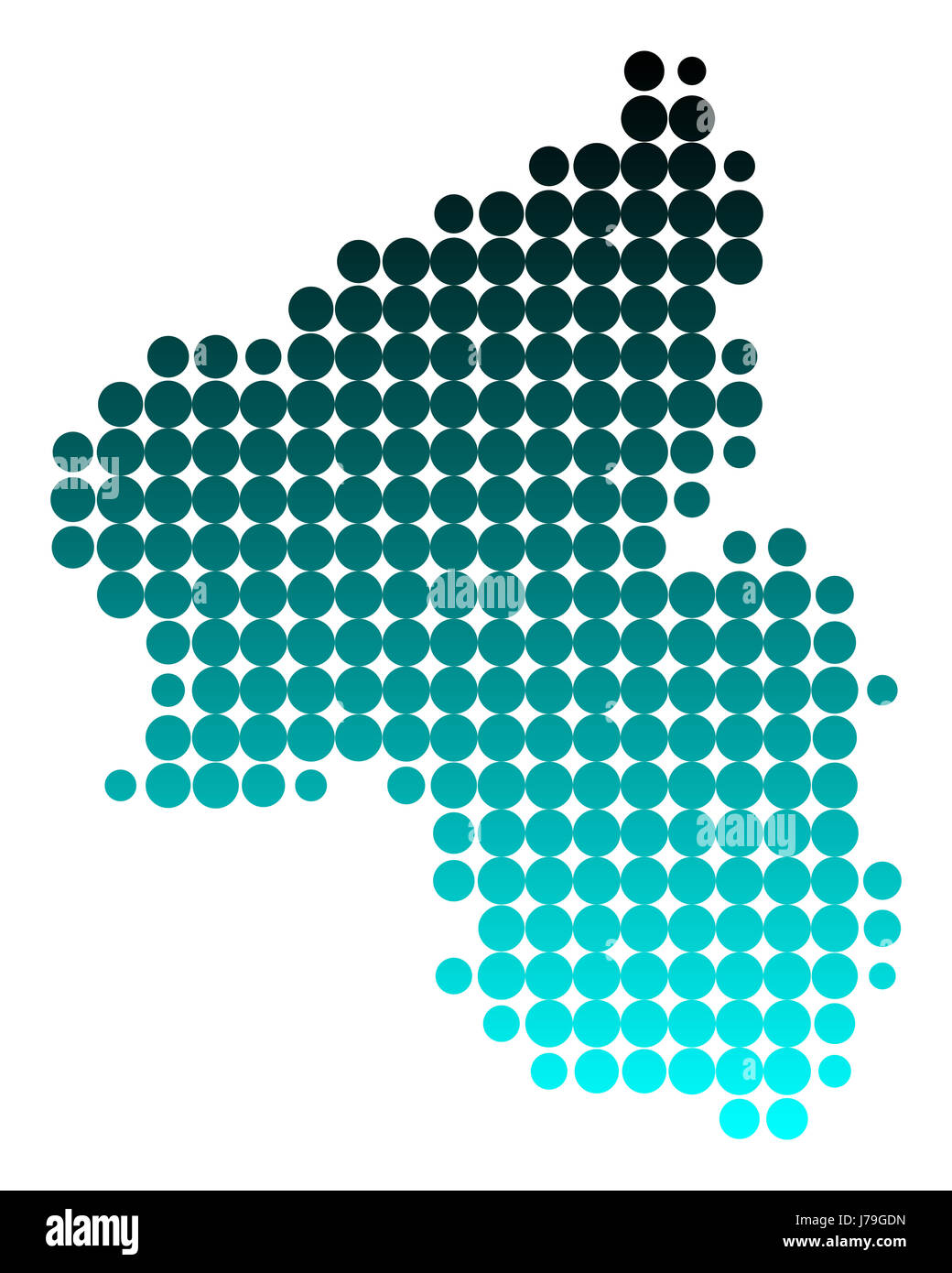 Map Of German Rhineland High Resolution Stock Photography and Images ...