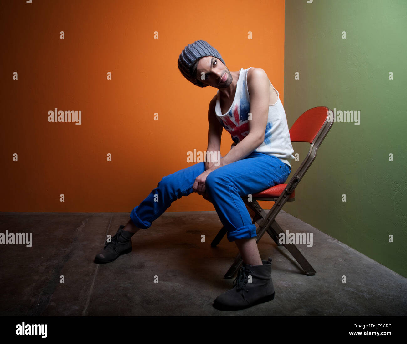 blue eyes charming gay arms guy blue laugh laughs laughing twit giggle ...