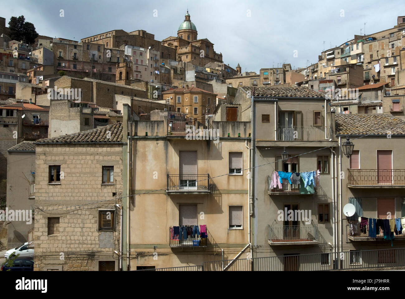 sicily piazza house building city town water mediterranean salt water ...
