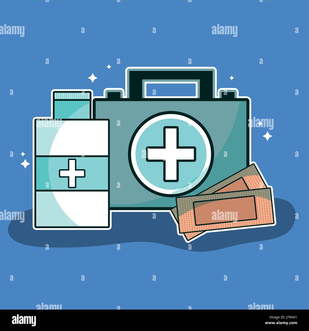 First aid tools Stock Vector Images - Alamy