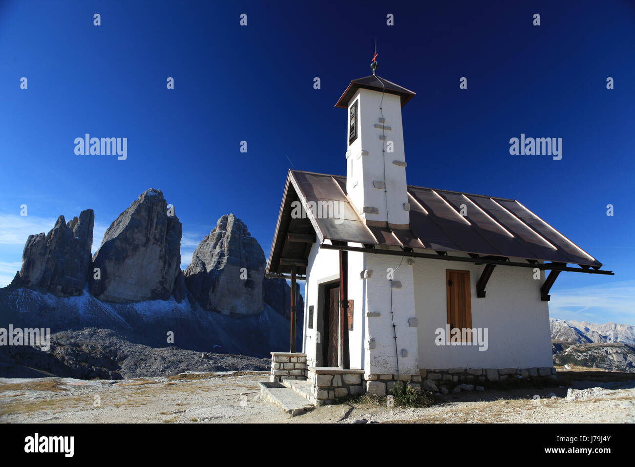church mountains dolomites hike go hiking ramble three rise climb ...