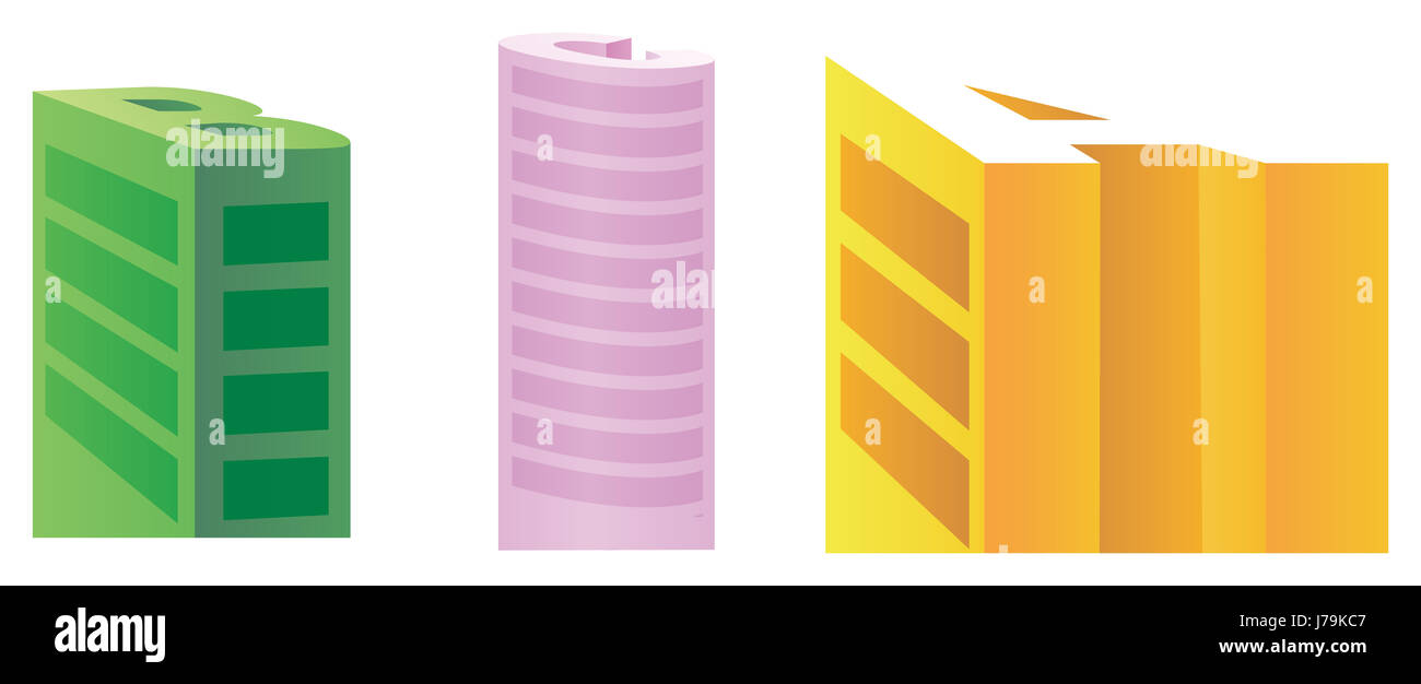 Glass and city windows Cut Out Stock Images & Pictures - Alamy