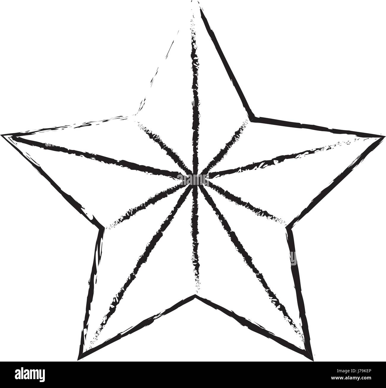 figure cute modern and big star design Stock Vector Image & Art - Alamy