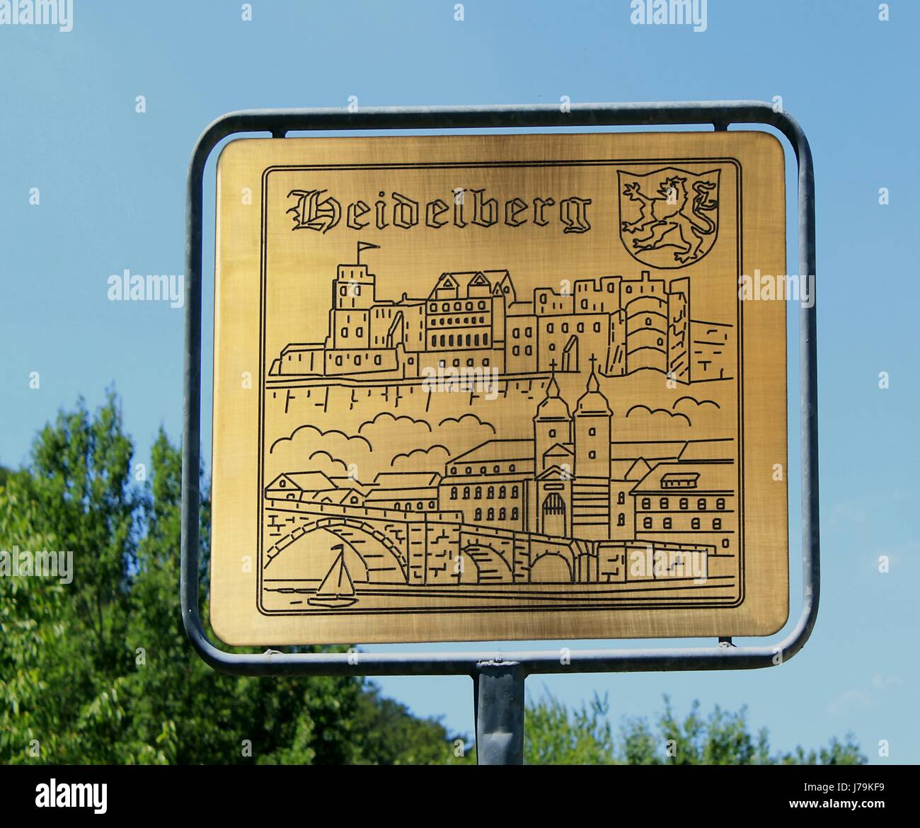 Sign heidelberg germany art hi-res stock photography and images - Alamy