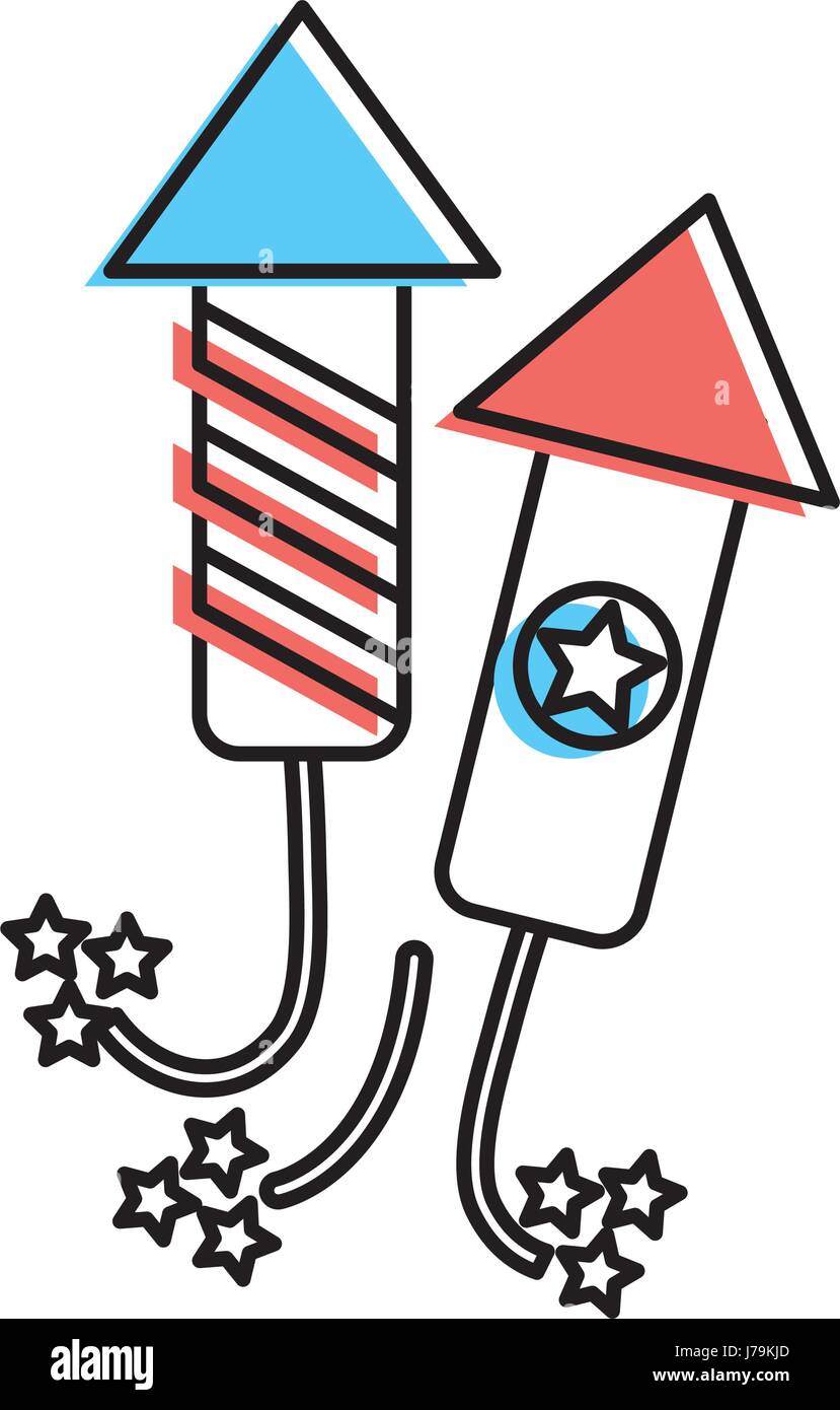 cute fireworks to celebrate special days Stock Vector Image & Art - Alamy