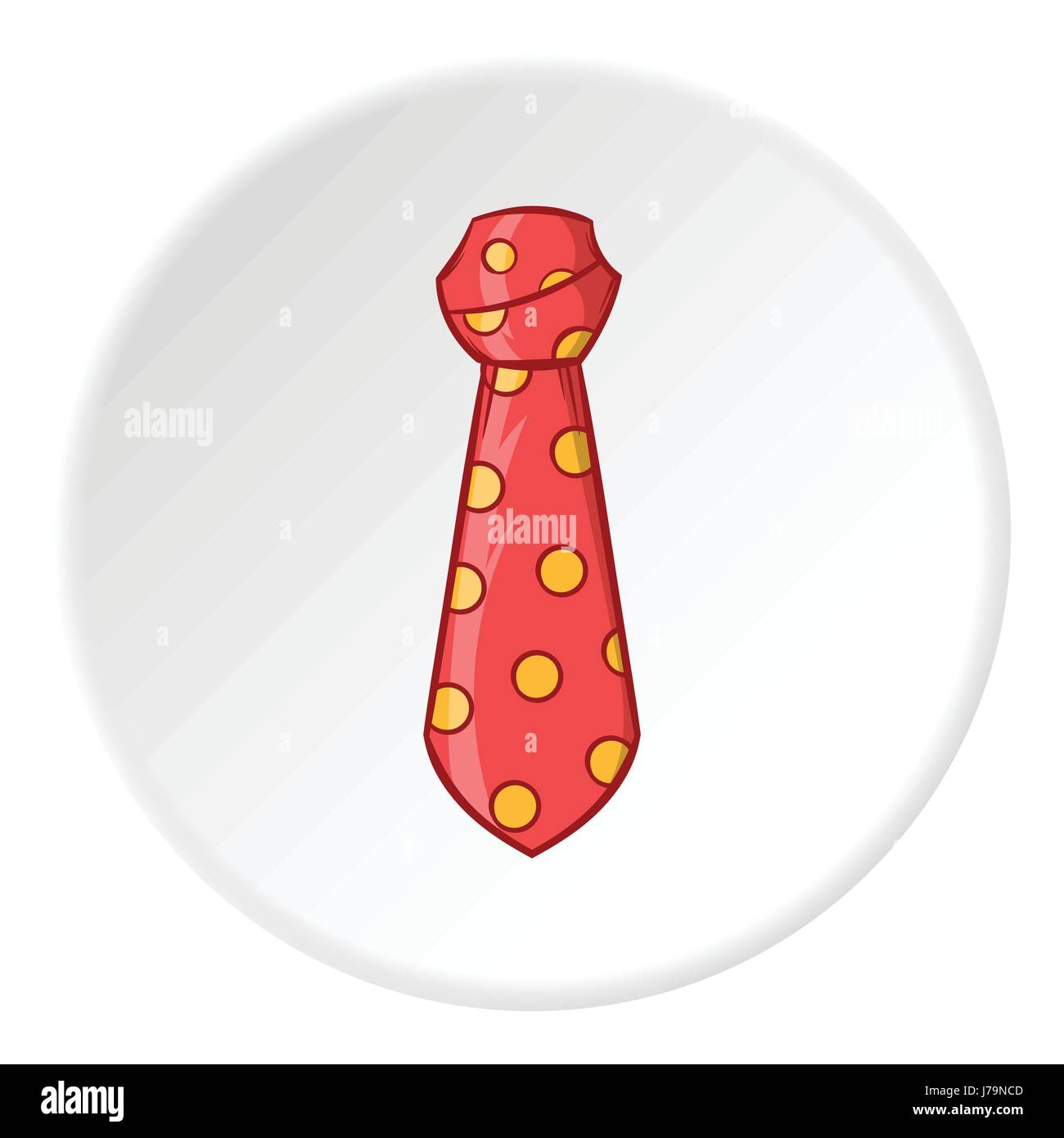 Mens tie icon, cartoon style Stock Vector Image & Art - Alamy