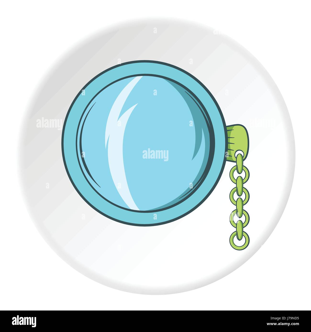 Pocket watch icon, cartoon style Stock Vector Image & Art - Alamy