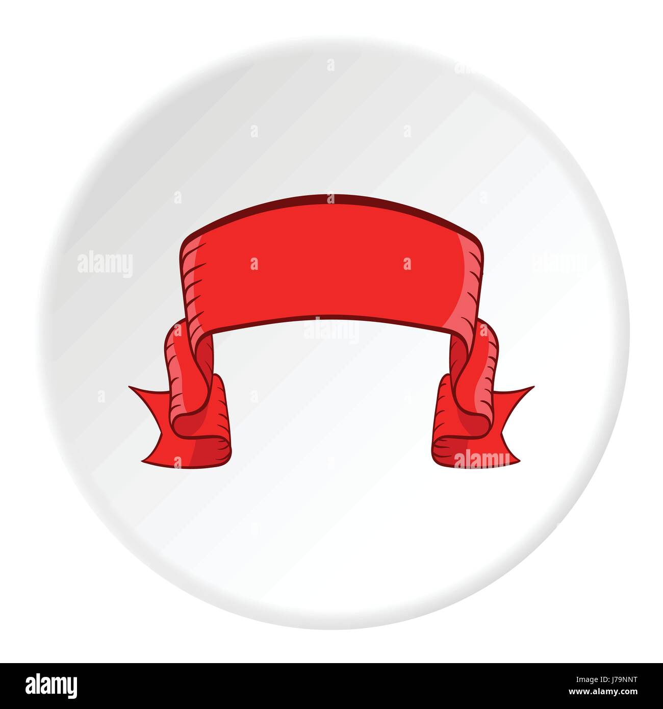 Ribbon icon, cartoon style Stock Vector Image & Art - Alamy