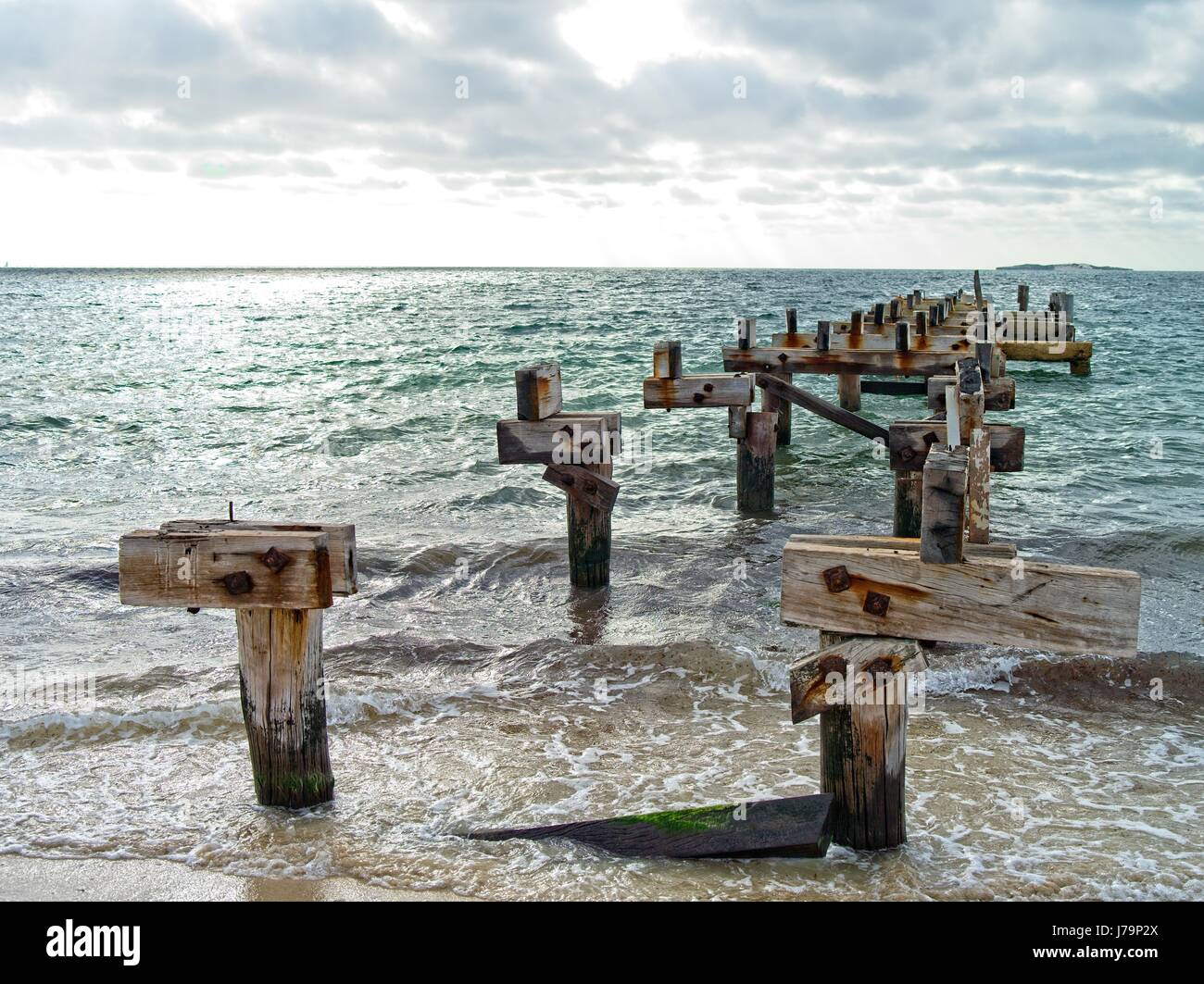 Jurien Bay Jetty Stock Photo - Alamy