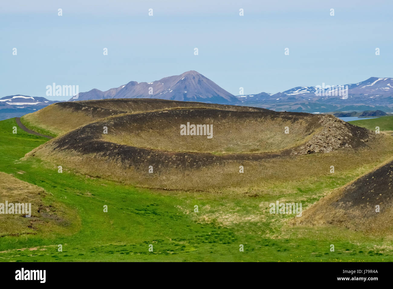 national park iceland scenery countryside nature vulcan volcano green ...