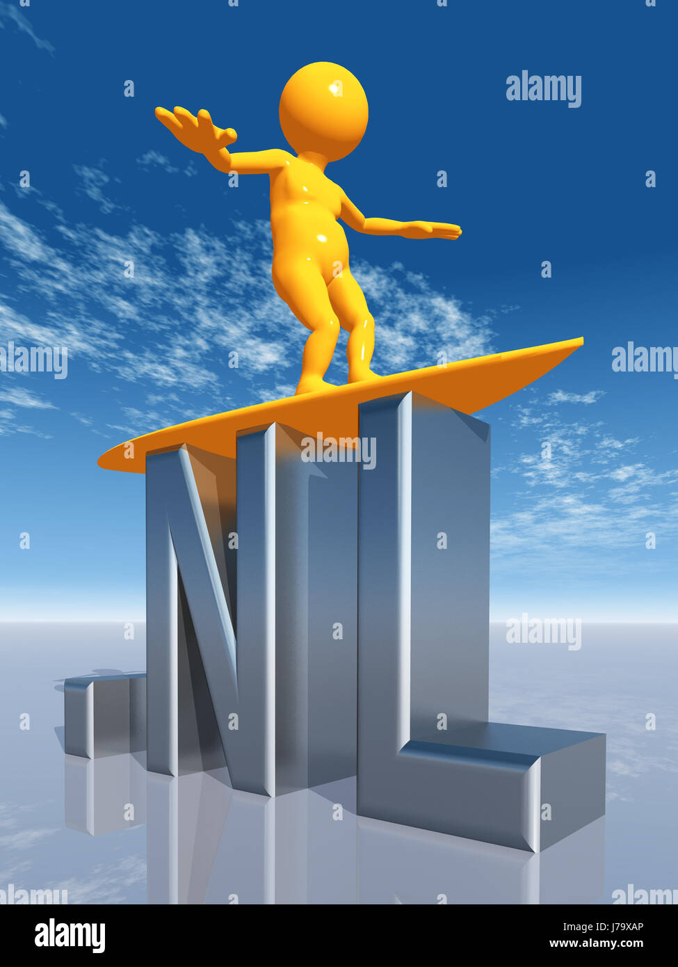 nl top level domain of the netherlands Stock Photo - Alamy