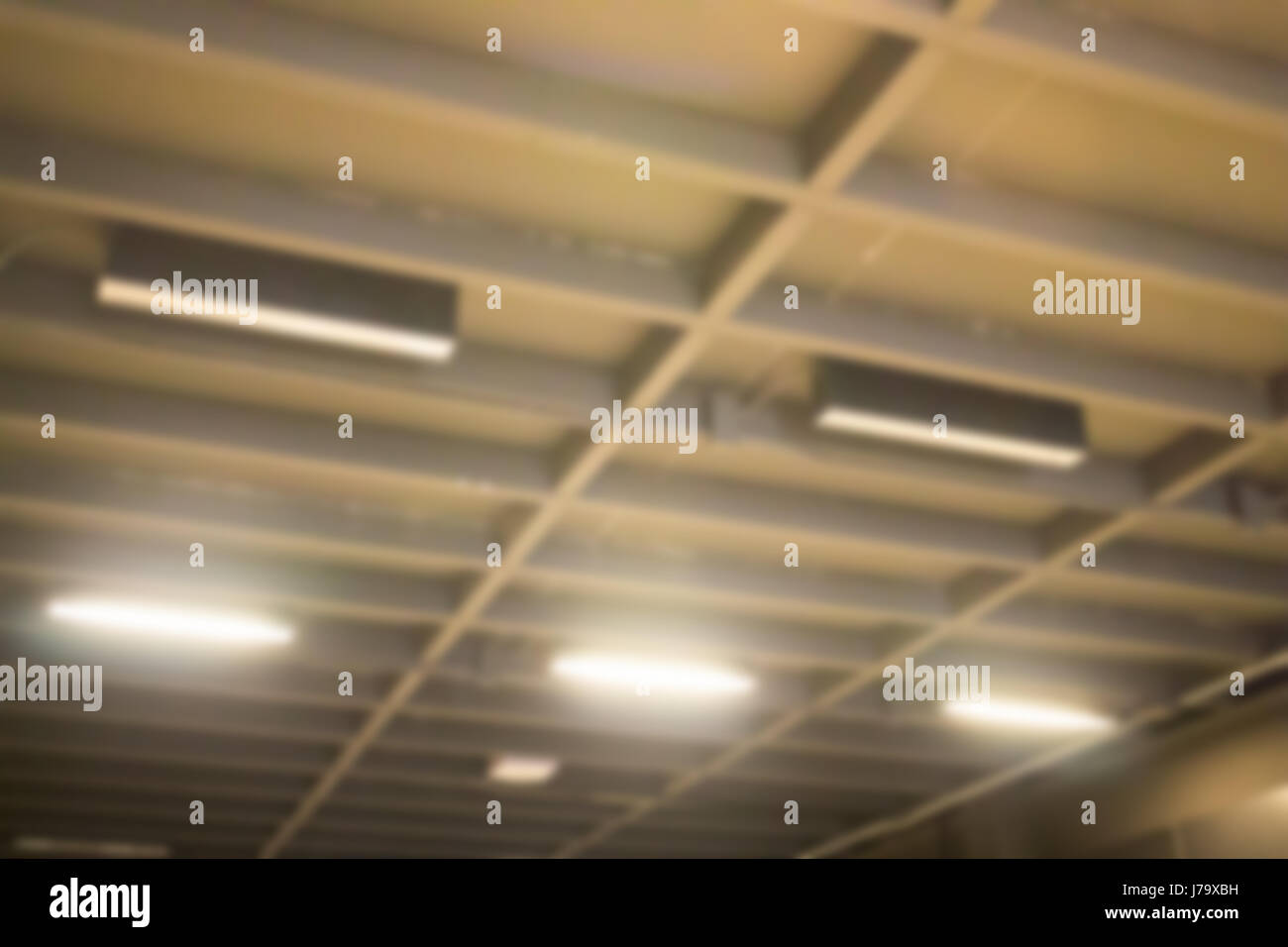 Neon Ceiling In Classic Room, stock photo Stock Photo - Alamy