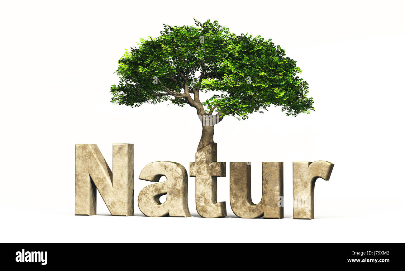 3d nature magazine with tree Stock Photo - Alamy