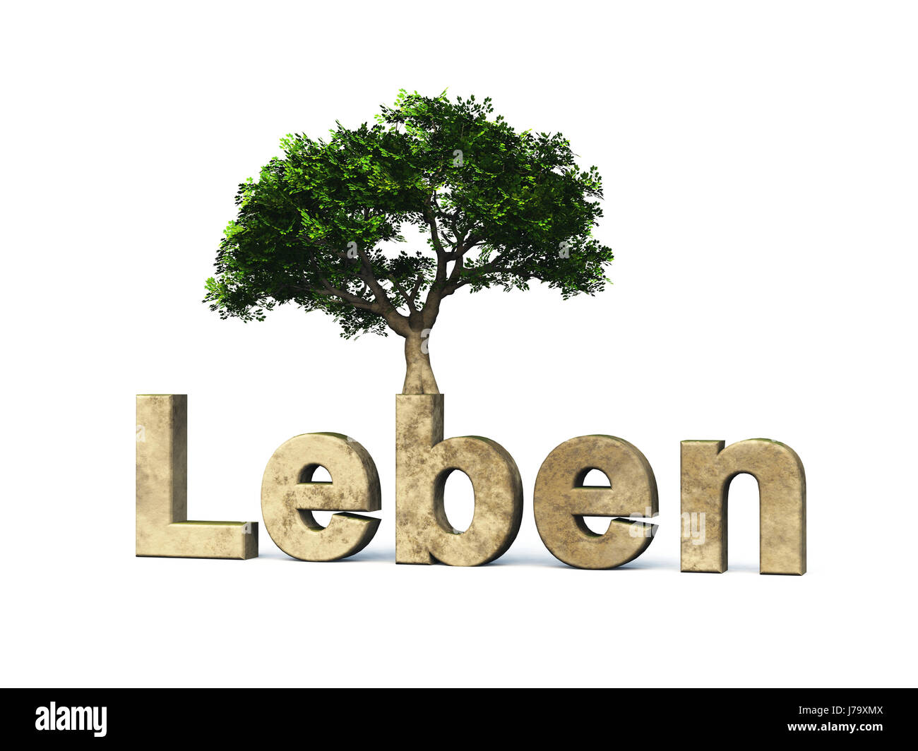 3d life magazine with tree Stock Photo - Alamy