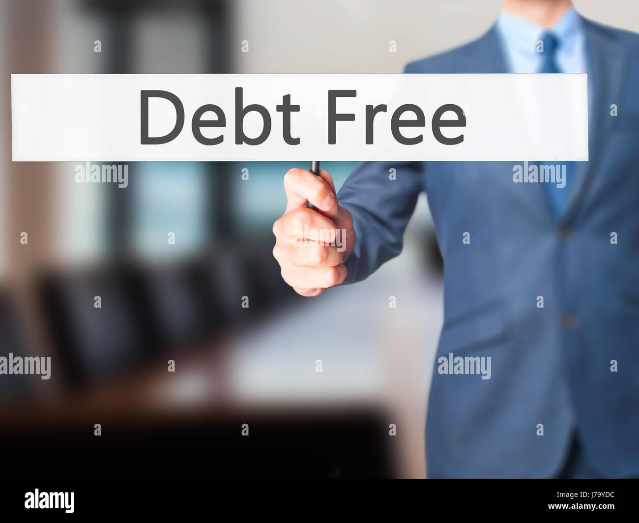 Debt free road sign hi-res stock photography and images - Alamy