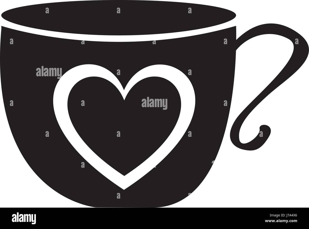 cute tea cup icon Stock Vector Image & Art - Alamy