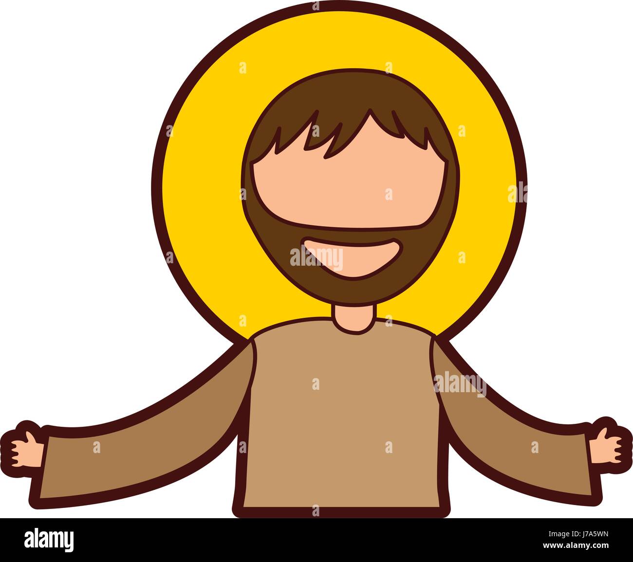 saint joseph manger character Stock Vector Image & Art - Alamy