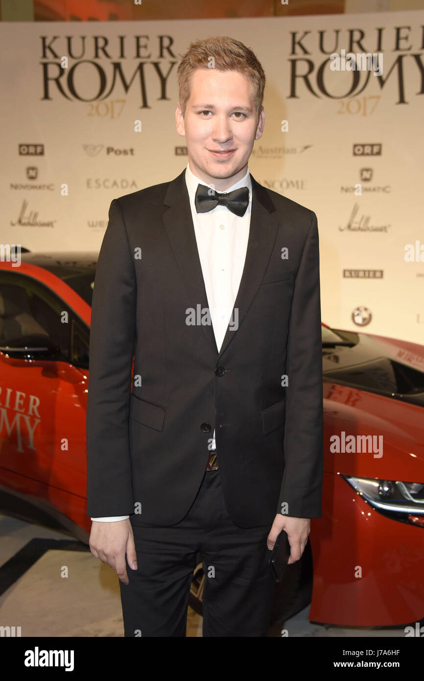 Kurier Romy 2017 at Hofburg. Featuring: Clemens Trischler Where: Vienna ...