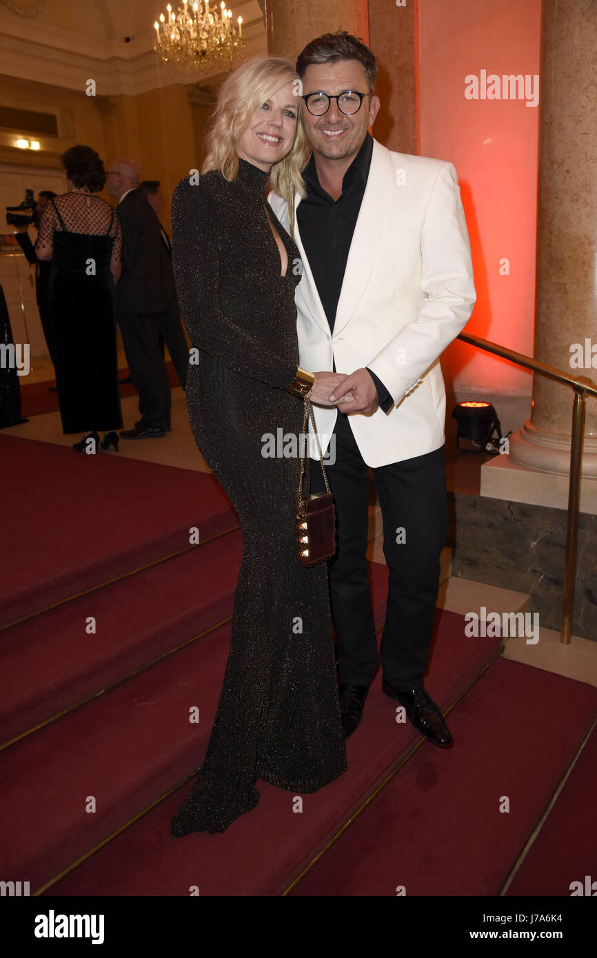 Kurier Romy 2017 at Hofburg. Featuring: Hans Sigl, Susanne Kemmler ...