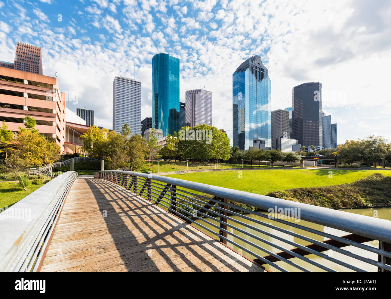 Buffalo bayou bridge hi-res stock photography and images - Alamy