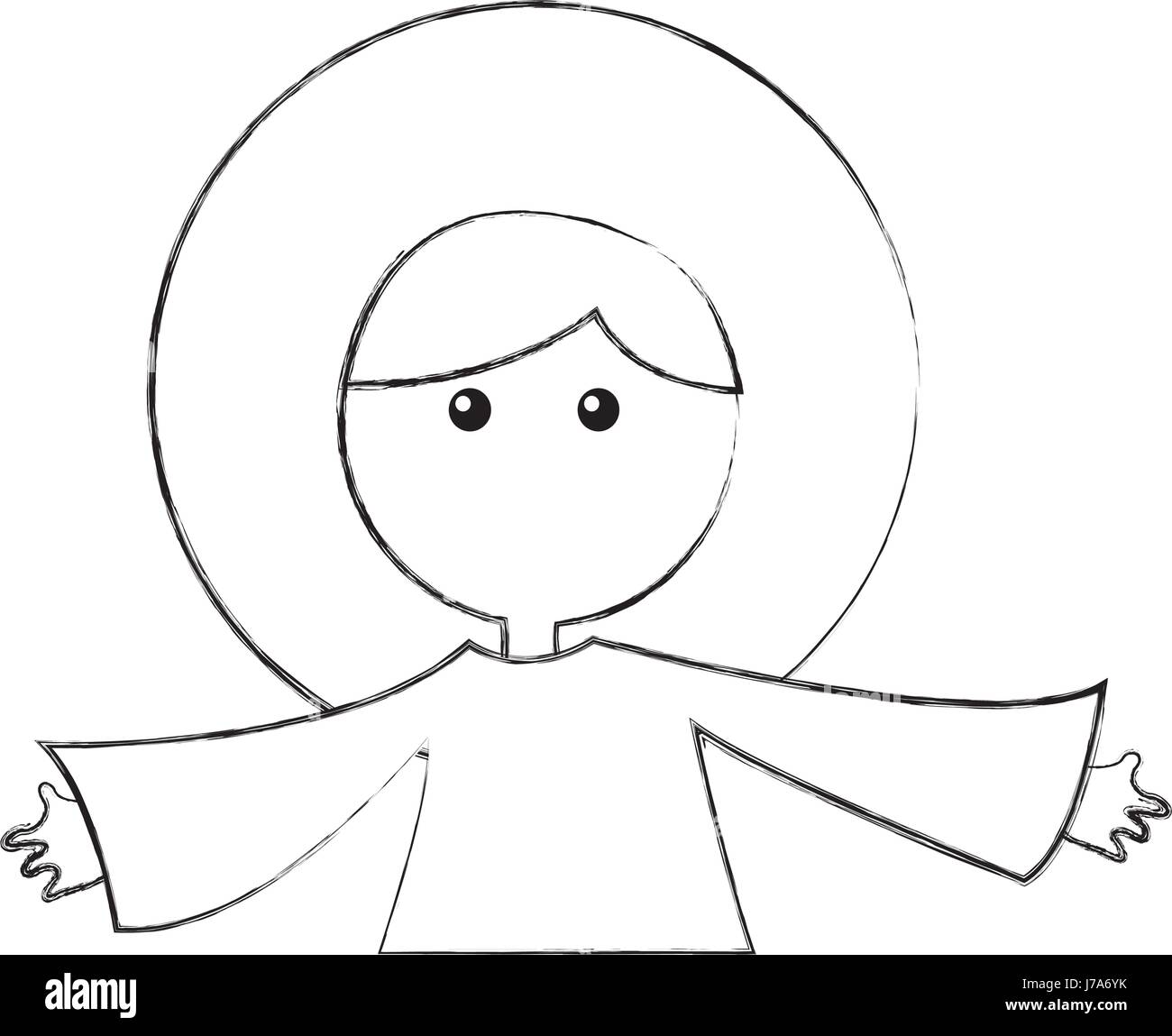 Merry christmas little cute Black and White Stock Photos & Images - Alamy