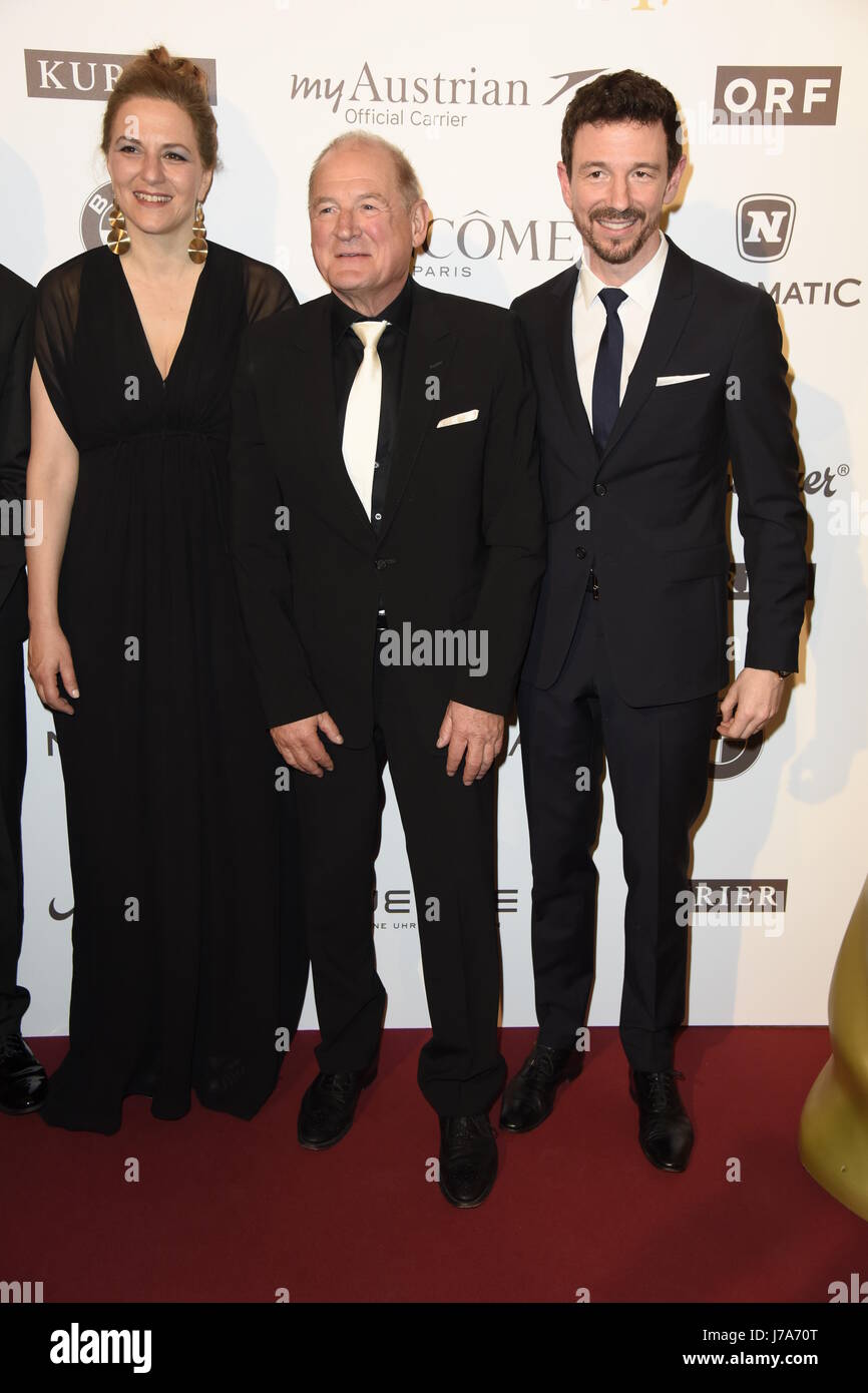 Kurier Romy 2017 at Hofburg. Featuring: Martina Gedeck, Burghart ...