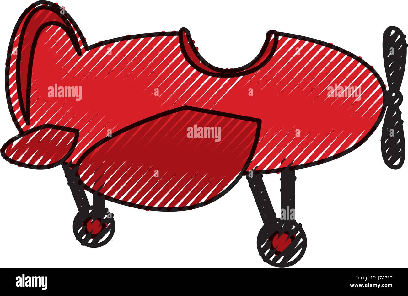 cute airplane flying icon Stock Vector Image & Art - Alamy