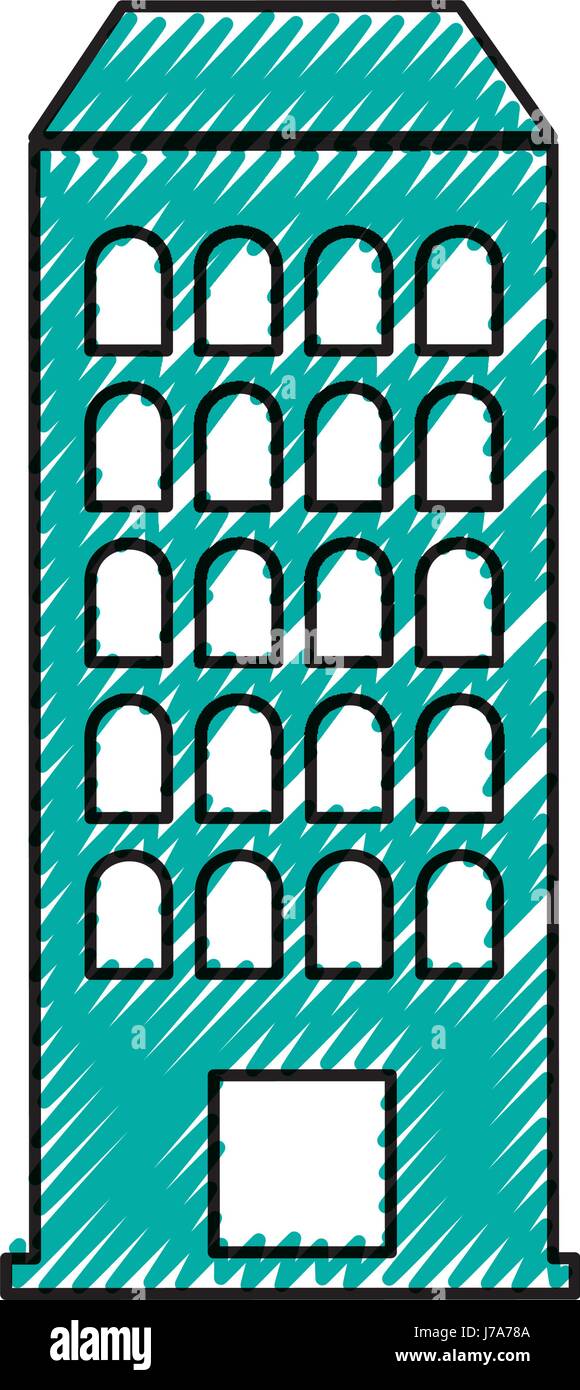 exterior building drawing icon Stock Vector Image & Art - Alamy