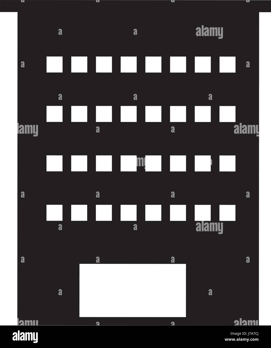 exterior building drawing icon Stock Vector Image & Art - Alamy