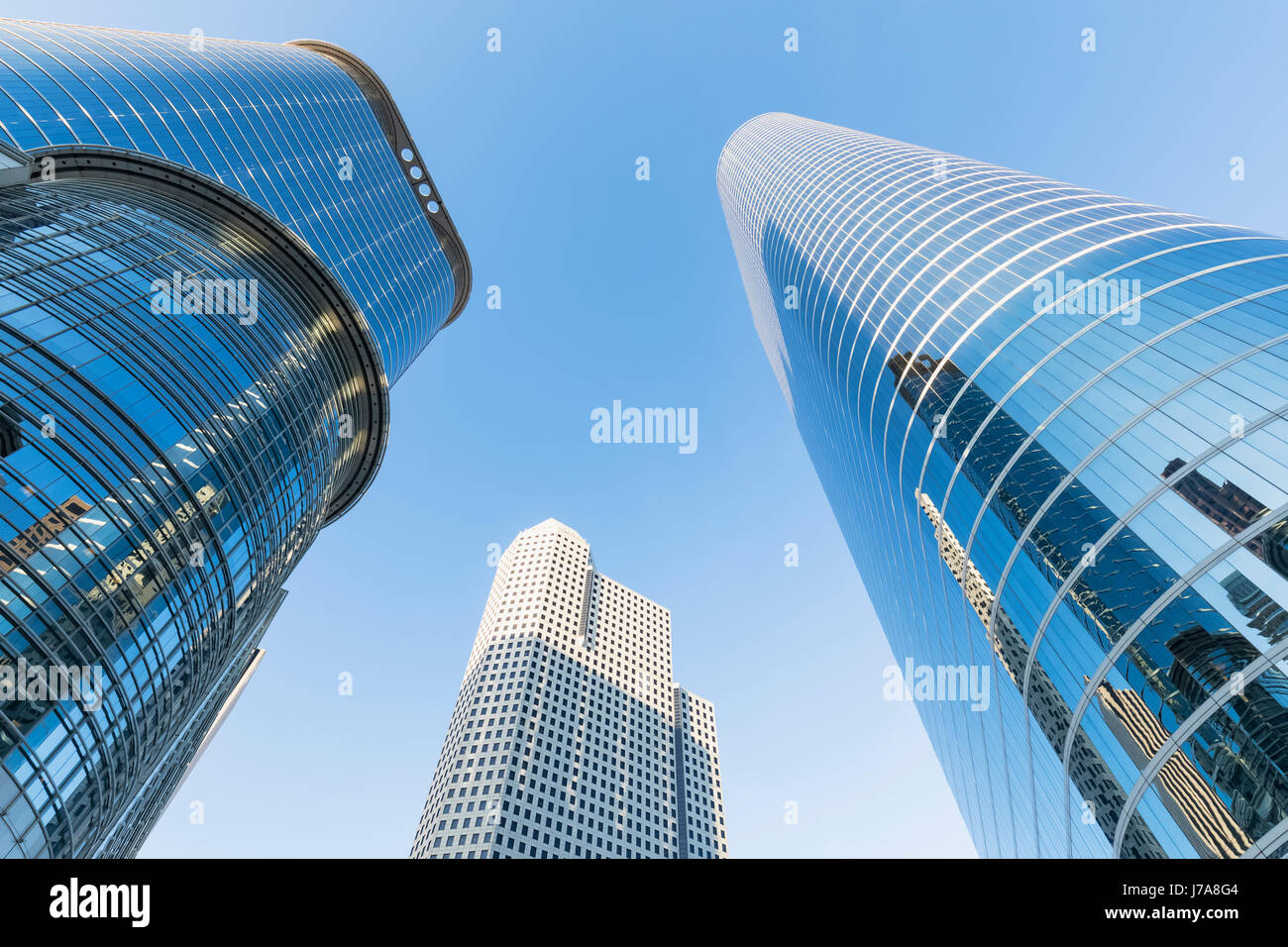 USA, Texas, Houston, 1400 Smith Street, Chevron Building Stock Photo ...
