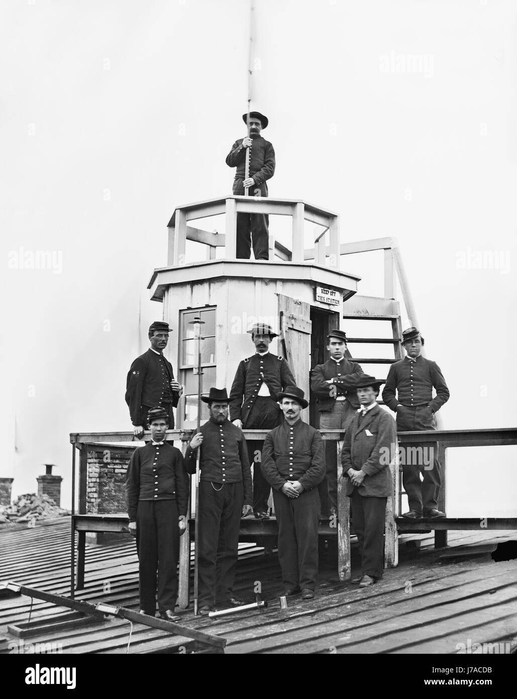 Signal corps station hi-res stock photography and images - Alamy