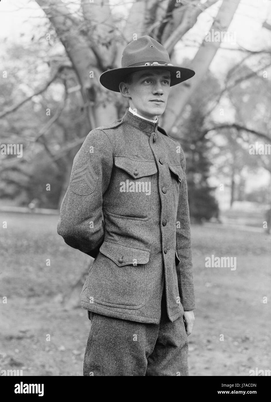 U.S. Army Signal Corps Sergeant, circa 1916-1918 Stock Photo - Alamy
