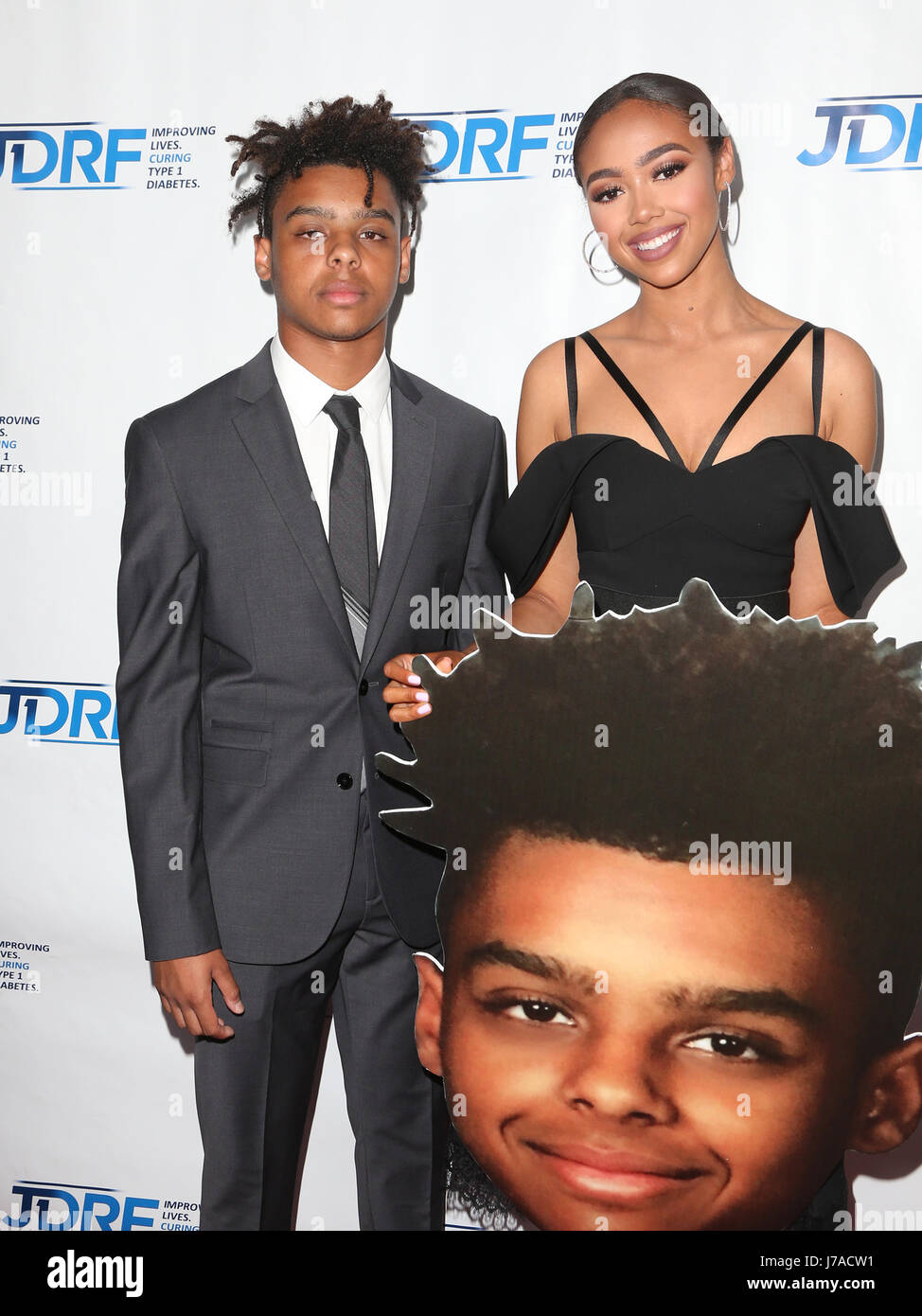 JDRF LA Chapter's Imagine Gala - Arrivals Featuring: Max Harris, Bella ...