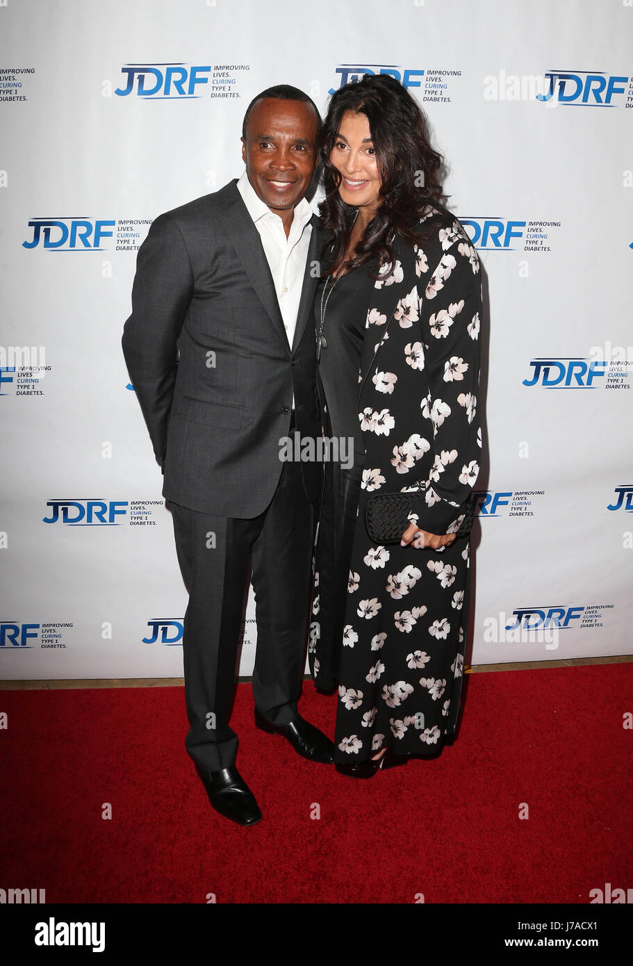 JDRF LA Chapter's Imagine Gala - Arrivals Featuring: Sugar Ray Leonard ...
