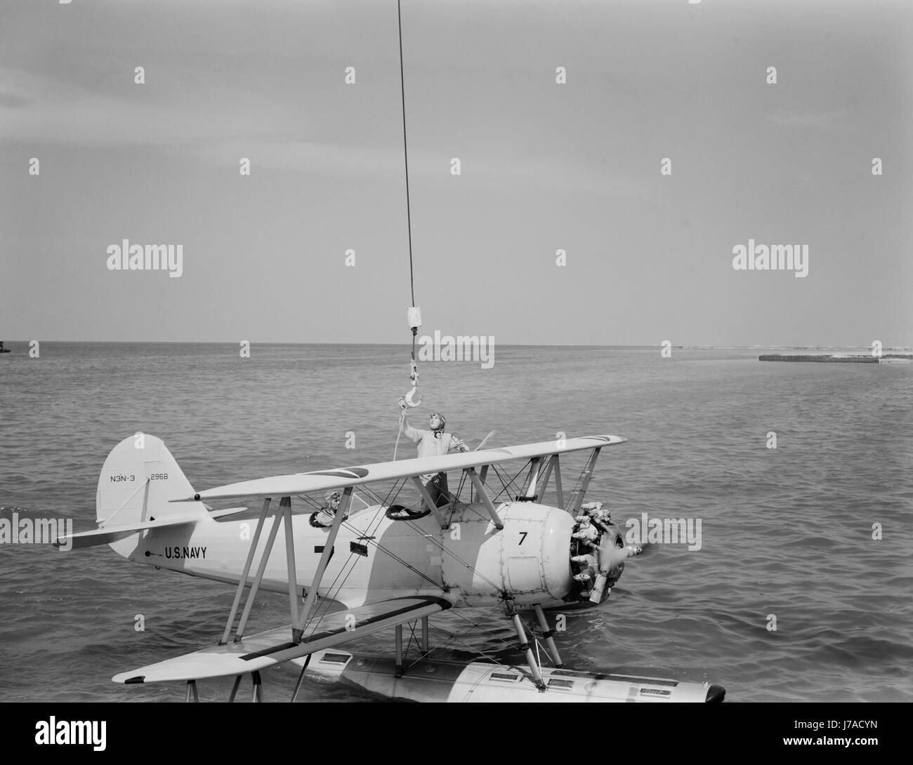 American navy seaplane Black and White Stock Photos & Images - Alamy
