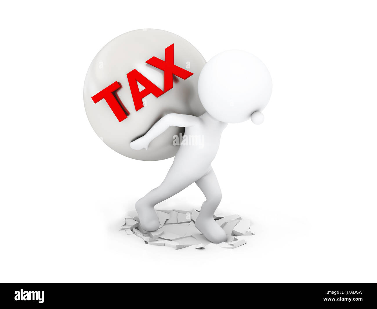 Business people document tax Cut Out Stock Images & Pictures - Alamy