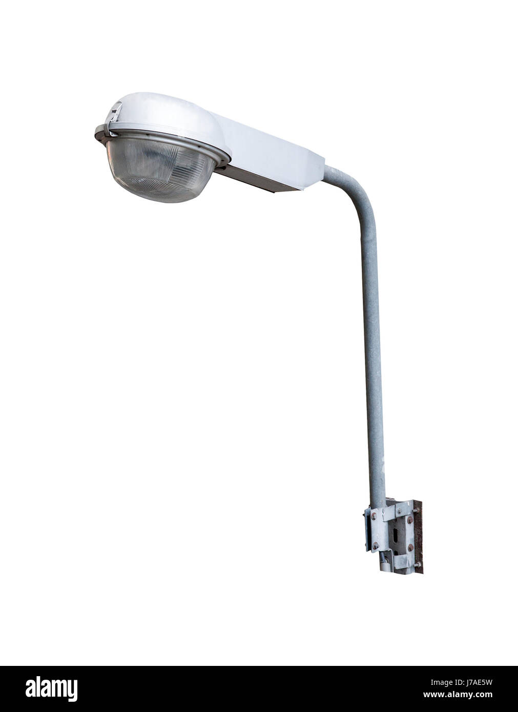 side road light lamp isolated white use for multipurpose Stock Photo ...
