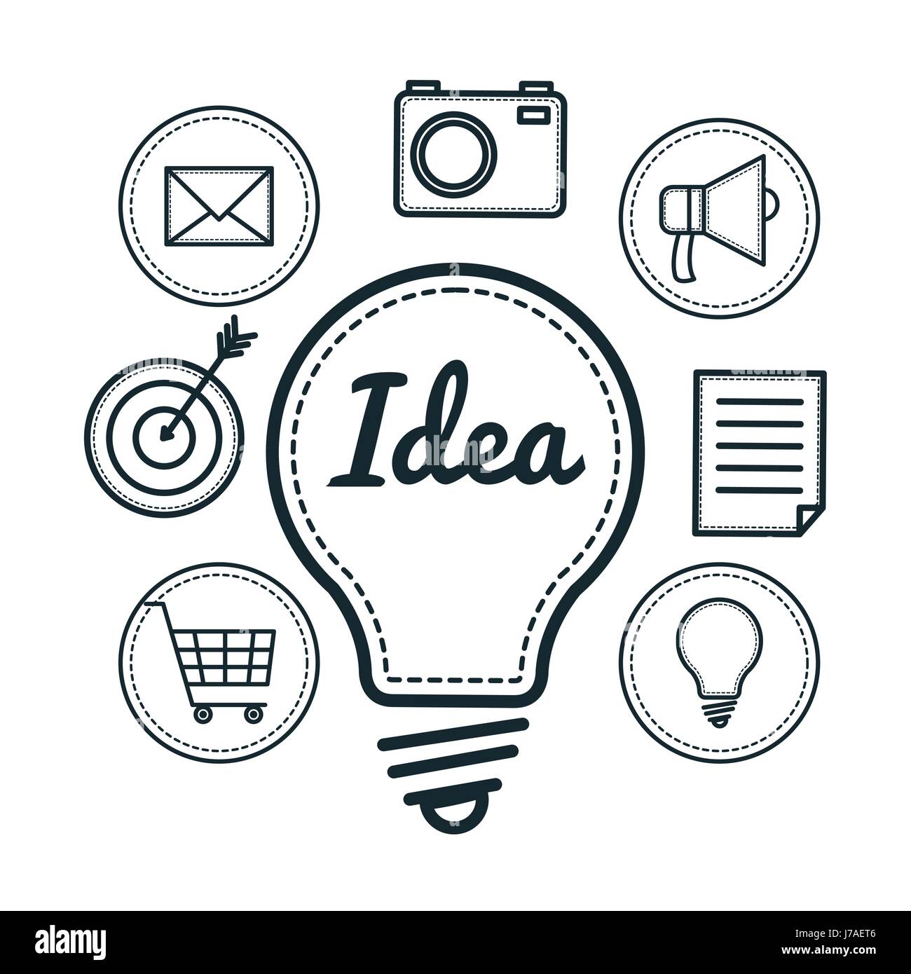 Hand drawn objects Stock Vector Image & Art - Alamy