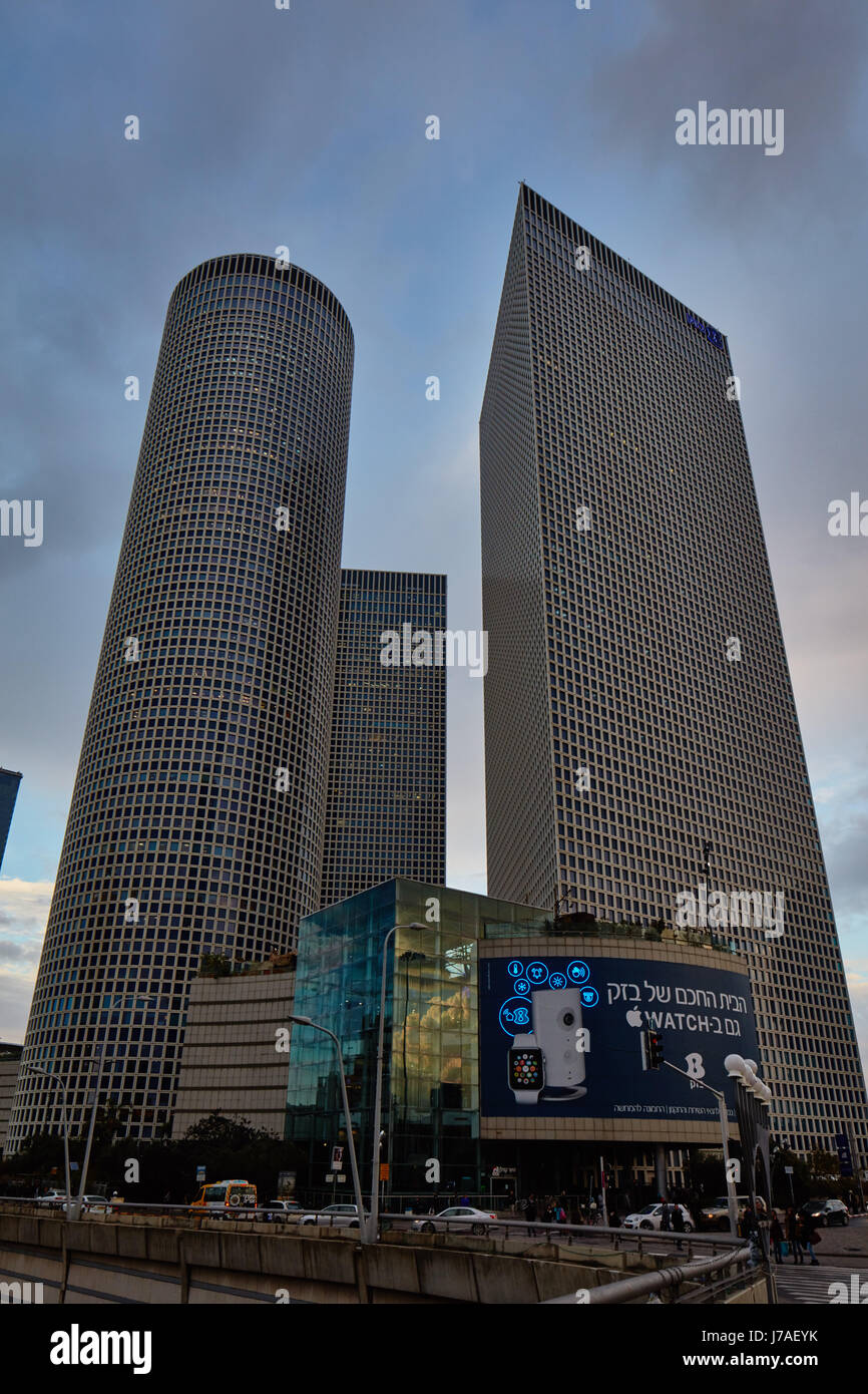 Tel Aviv - 22 January 2017: Azrieli mall day time Stock Photo - Alamy