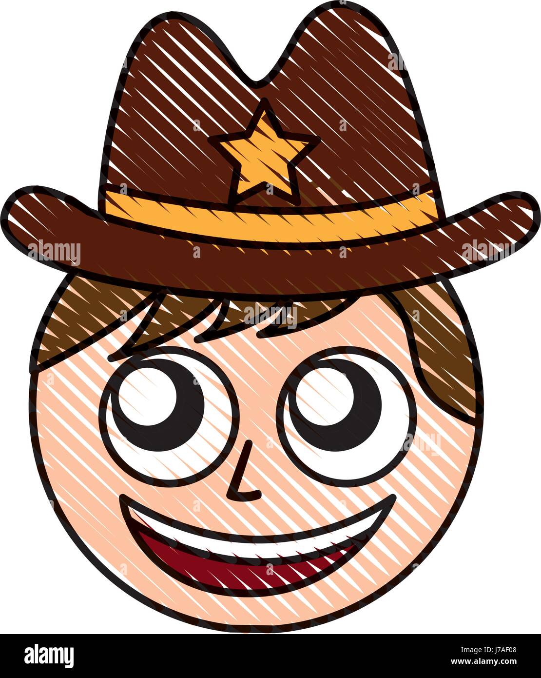 male sheriff avatar character Stock Vector Image & Art - Alamy