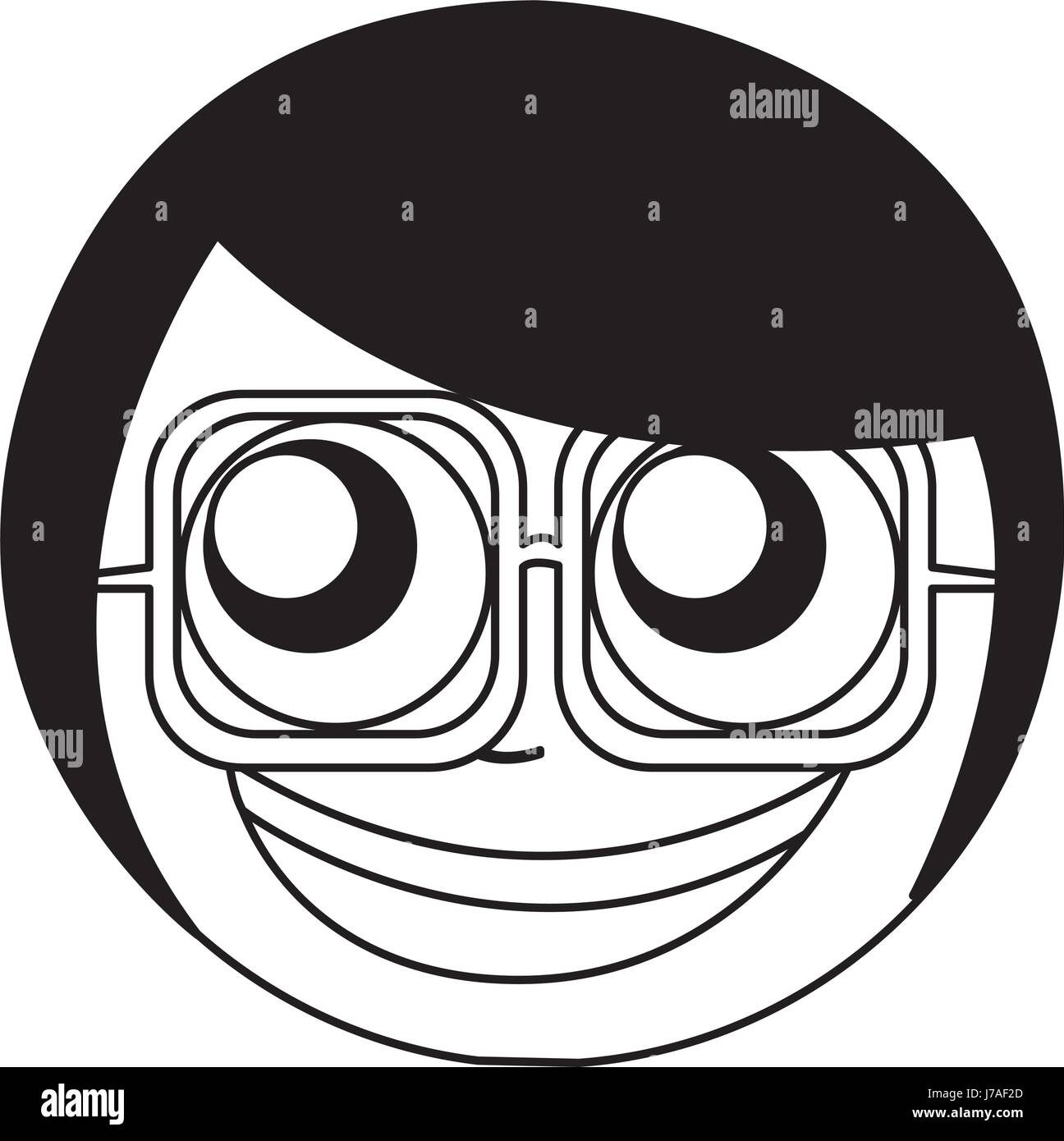 female nerd avatar character Stock Vector Image & Art - Alamy