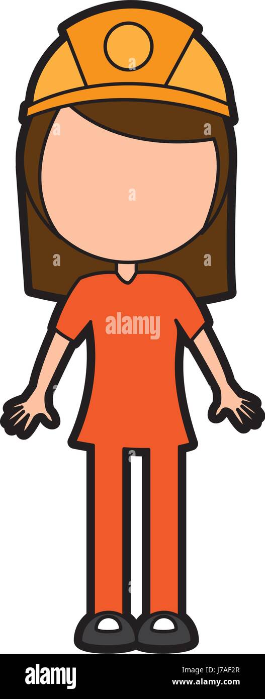 Silhouette mine helmet Stock Vector Images - Alamy