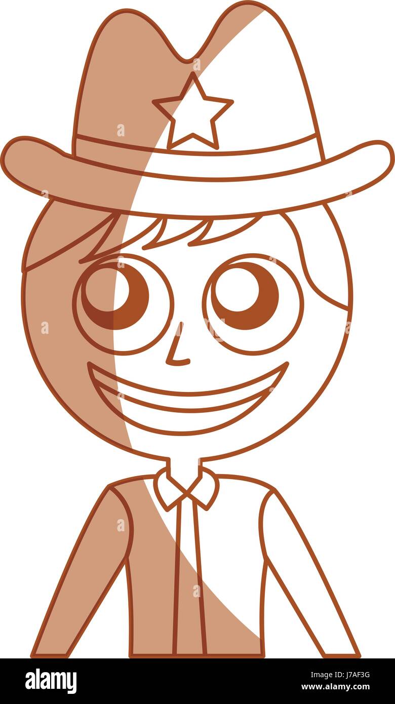 male sheriff avatar character Stock Vector Image & Art - Alamy